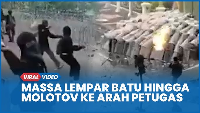 Demo Tolak UU TNI Berakhir Ricuh, Inilah Delapan Tuntutan Mahasiswa Surabaya - Kedai Pena